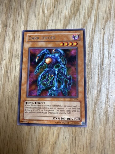 1996 Yu-Gi-Oh Dark Jeroid Rare Card | eBay