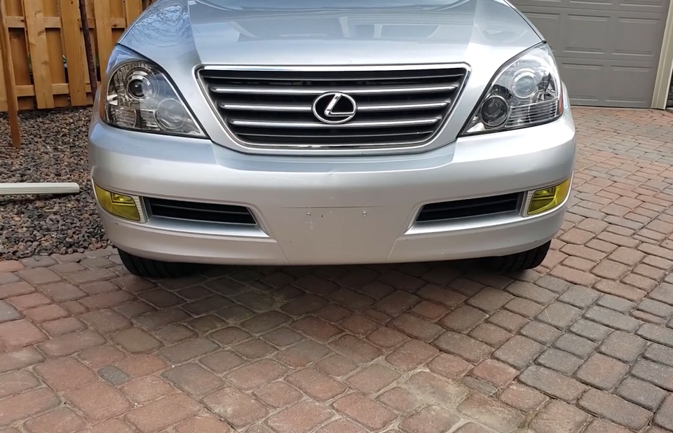 Amber Headlights Yellow Spray Paint Bumper Lights Fog Lights Bright ...