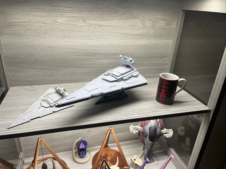 7" Star Wars Star Destroyer Ship Display Stand (Fits Ertle and other ...