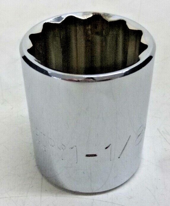 NEW!! Proto J5436, 1-1/8" Standard Socket, 1/2" Drive, 12 Point | eBay