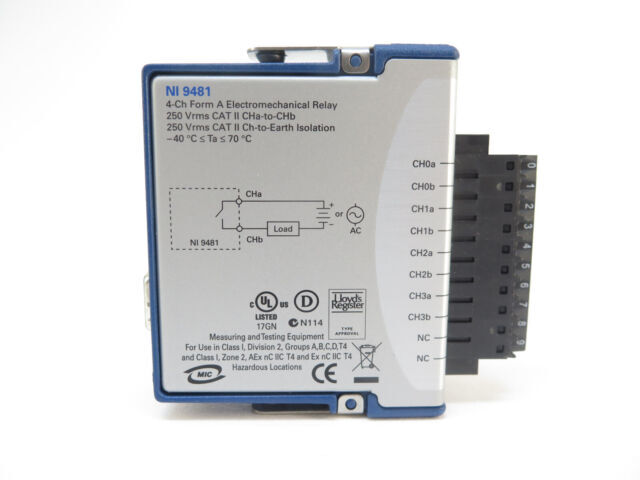 National Instruments NI-9481 Relay Output Module for sale online | eBay