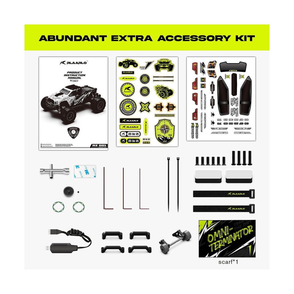 AMORIL 1/10 RTR Brushless Fast RC Cars for Adults,Max 50mph Hobby ...