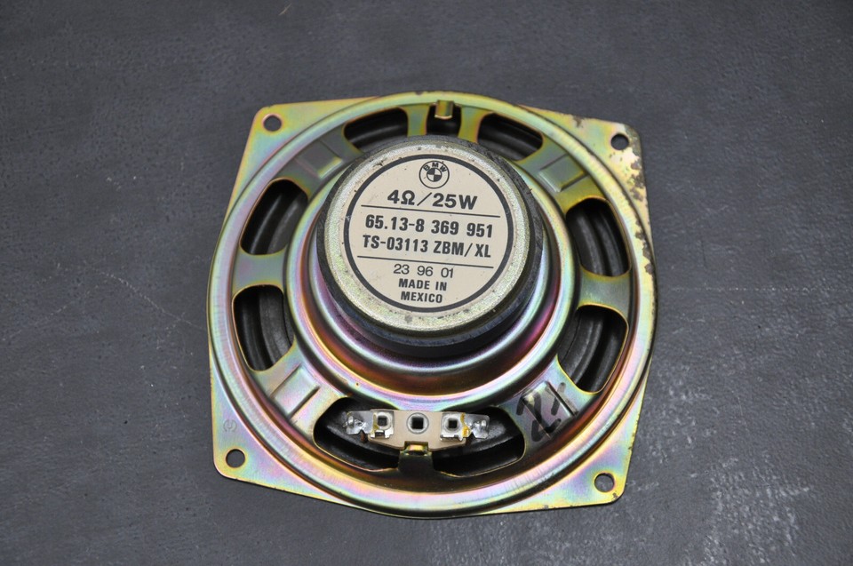 Speaker BMW E36 Box Front Lower Footwell 4Ω 25W Stereo System 8369951 ...