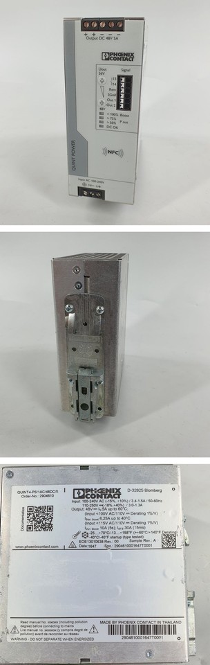 PQ109 Power Supply Phoenix Contact Quint4-PS/1AC/48DC/5 2904610 | eBay