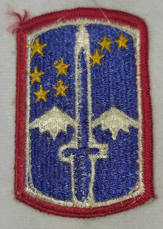 172nd Infantry Brigade Patch Cut Edge -C | eBay
