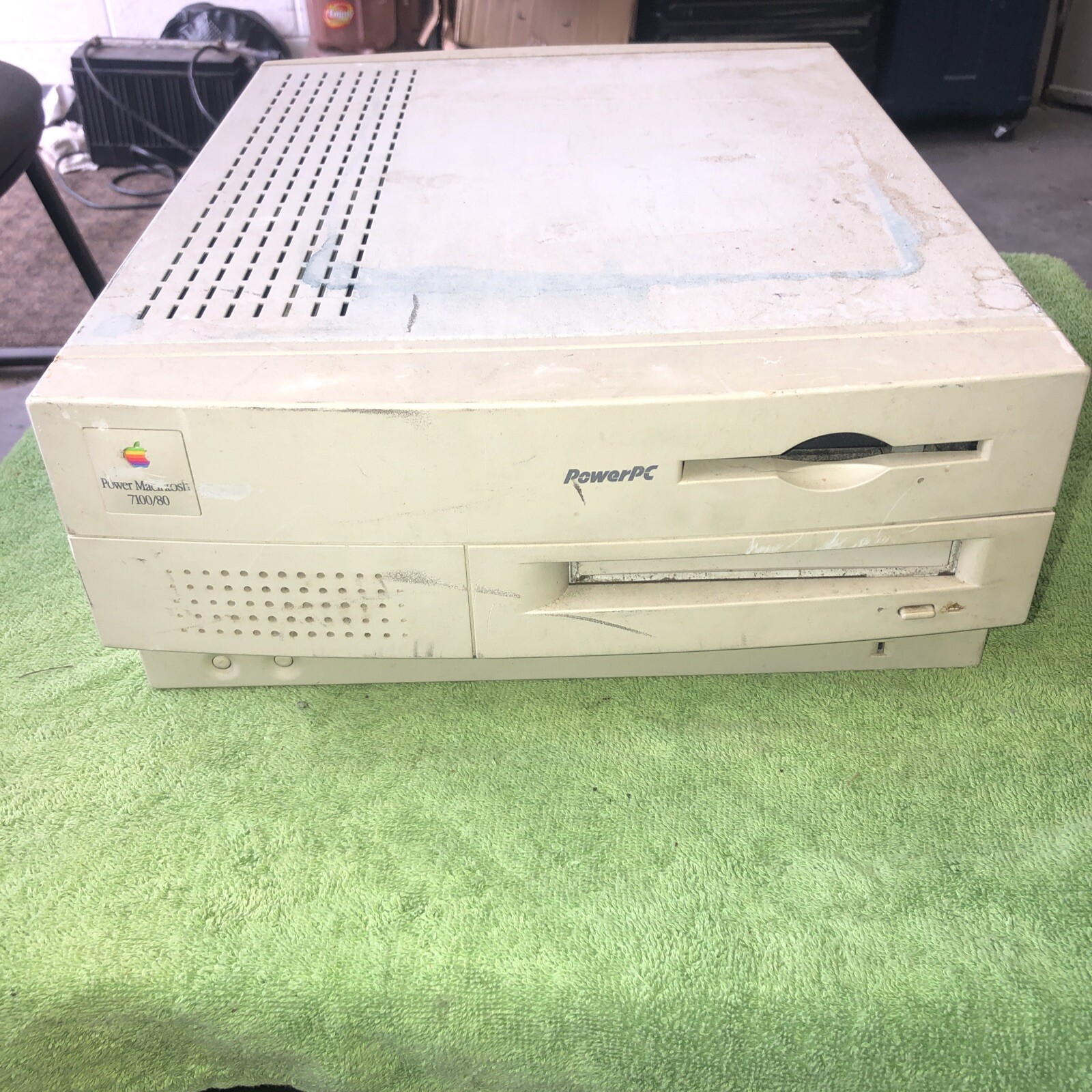 Vintage Apple Computer Power Macintosh Mac Beige PC 7100/80 M2391 PARTS ...