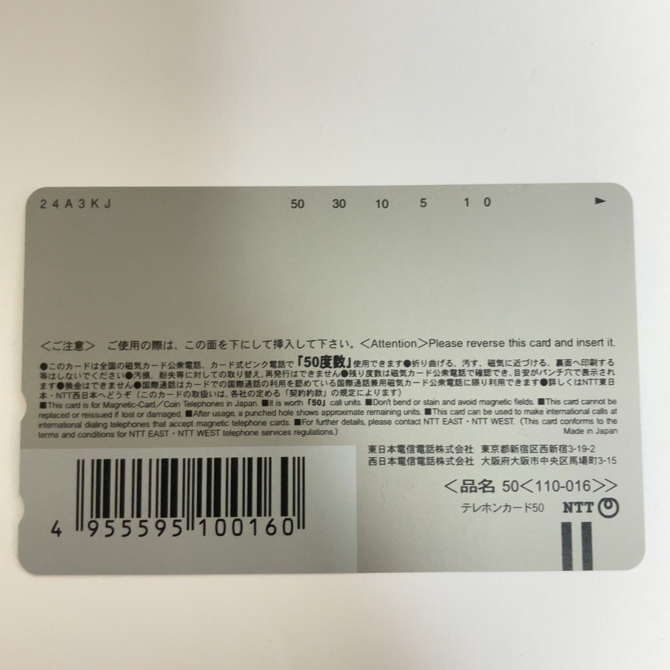 [Unused] North Wind Telephone Card Japan rare teleca 2004 Dream soft ...