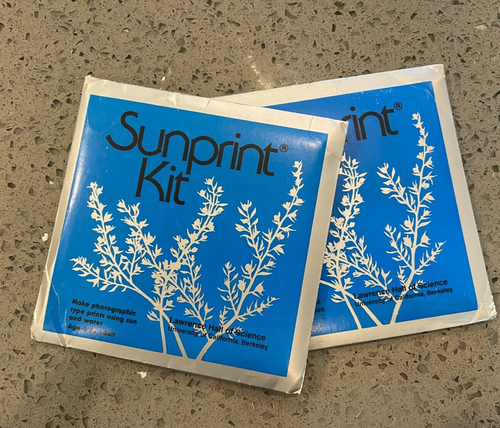 SunPrint Kit, Solar Print Paper, Sun Powered Art, 10x10cm (4x4inch) New ...