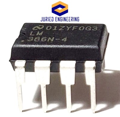 1PCS National Semiconductor LM386N-4 LM386 Low Power Audio Amplifier IC ...