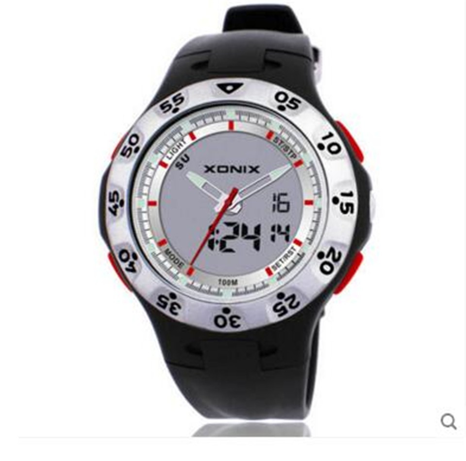 xonix Men Sports Watch Dual Display WR100M Digital Quartz Outdoor watch ...