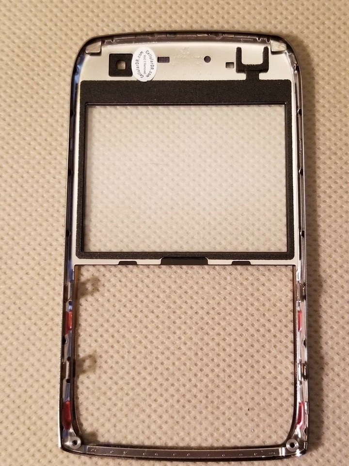 New Nokia OEM Front Metal Faceplate Lens Housing Chrome Part for E71 ...