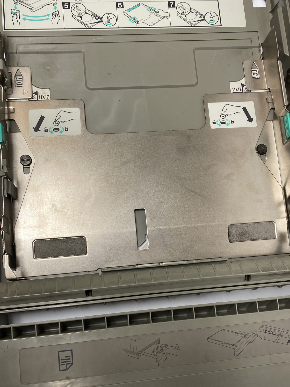 RB1-5745 HP LaserJet 4V, 4MV Paper Tray Assembly 11x17 & A3 | eBay