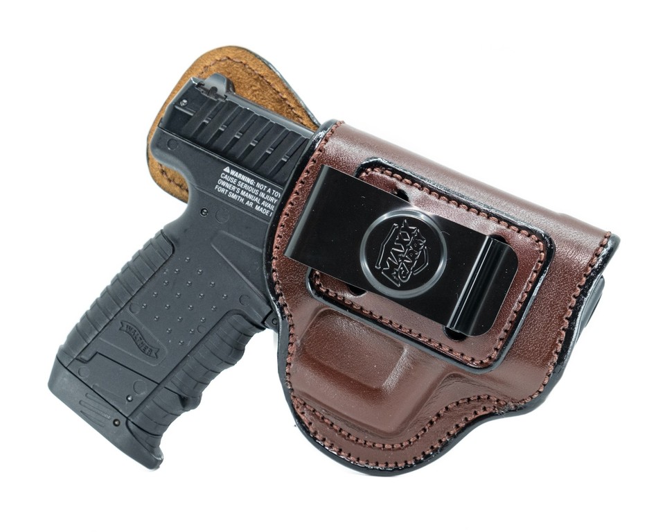 GUN HOLSTER FOR WALTHER P22. IWB LEATHER HOLSTER CONCEAL CARRY. | eBay
