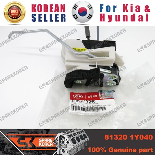 Genuine/OEM 813201Y040 LATCH ASSY-FRONT DOOR,RH for Kia New Morning ...