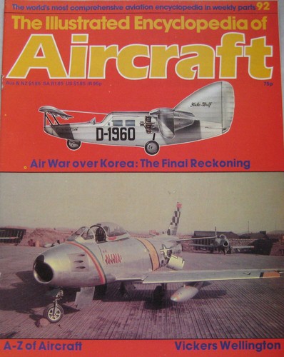 Illustrated Encyclopedia of Aircraft Issue 92 Vickers Wellington ...