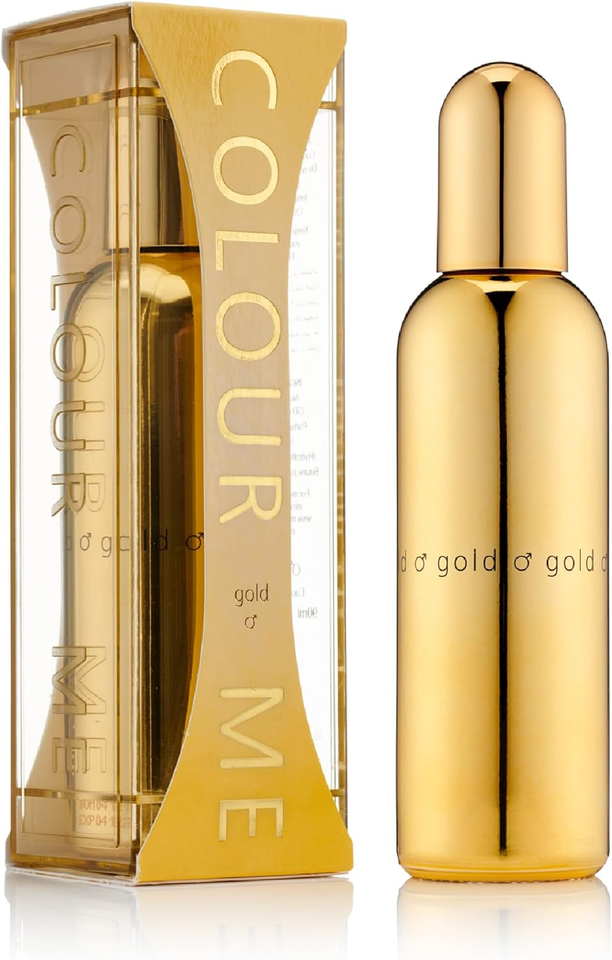 COLOUR ME Gold Homme Perfume for Men. 100 Ml Eau De Parfum Men, Luxury ...