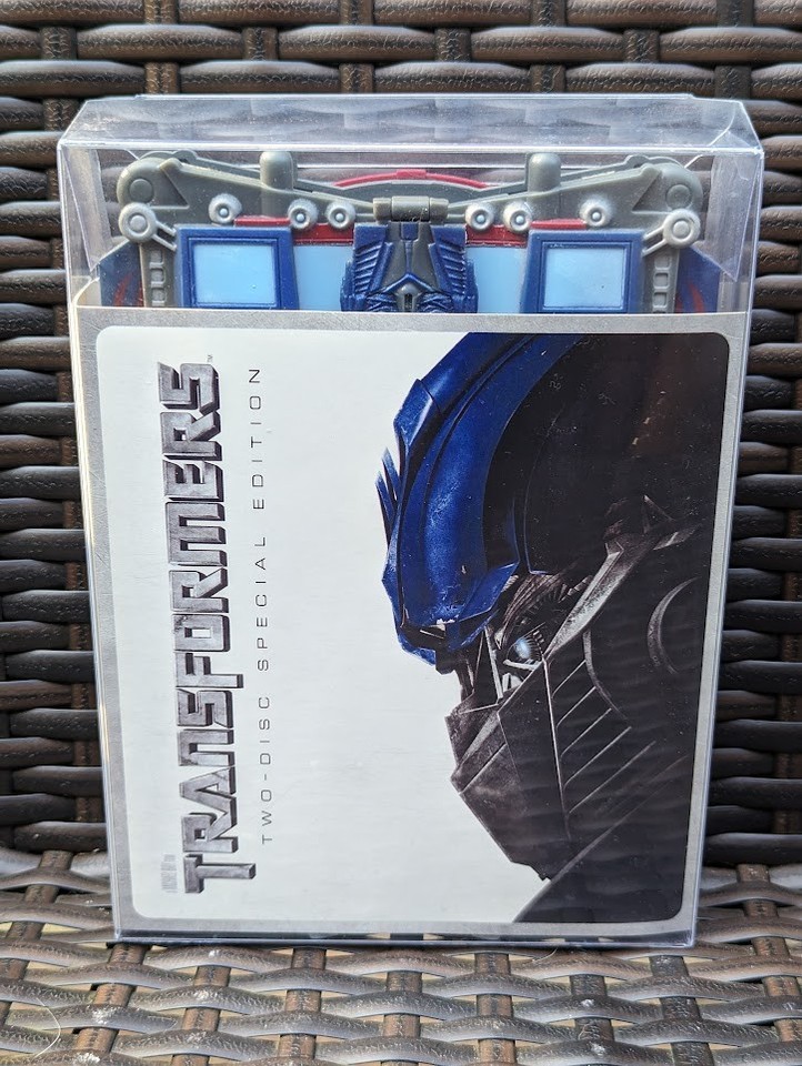 Transformers (DVD, 2007) 2 Disc Special Edition Transforming Case ...