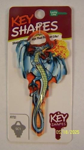 Dragon Key Shape Schlage SC1 house key blank. | eBay