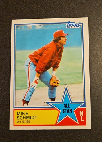 1983 Topps *DOUBLE MISPRINT ERROR CARD* #399 MIKE SCHMIDT NL Near Mint ...