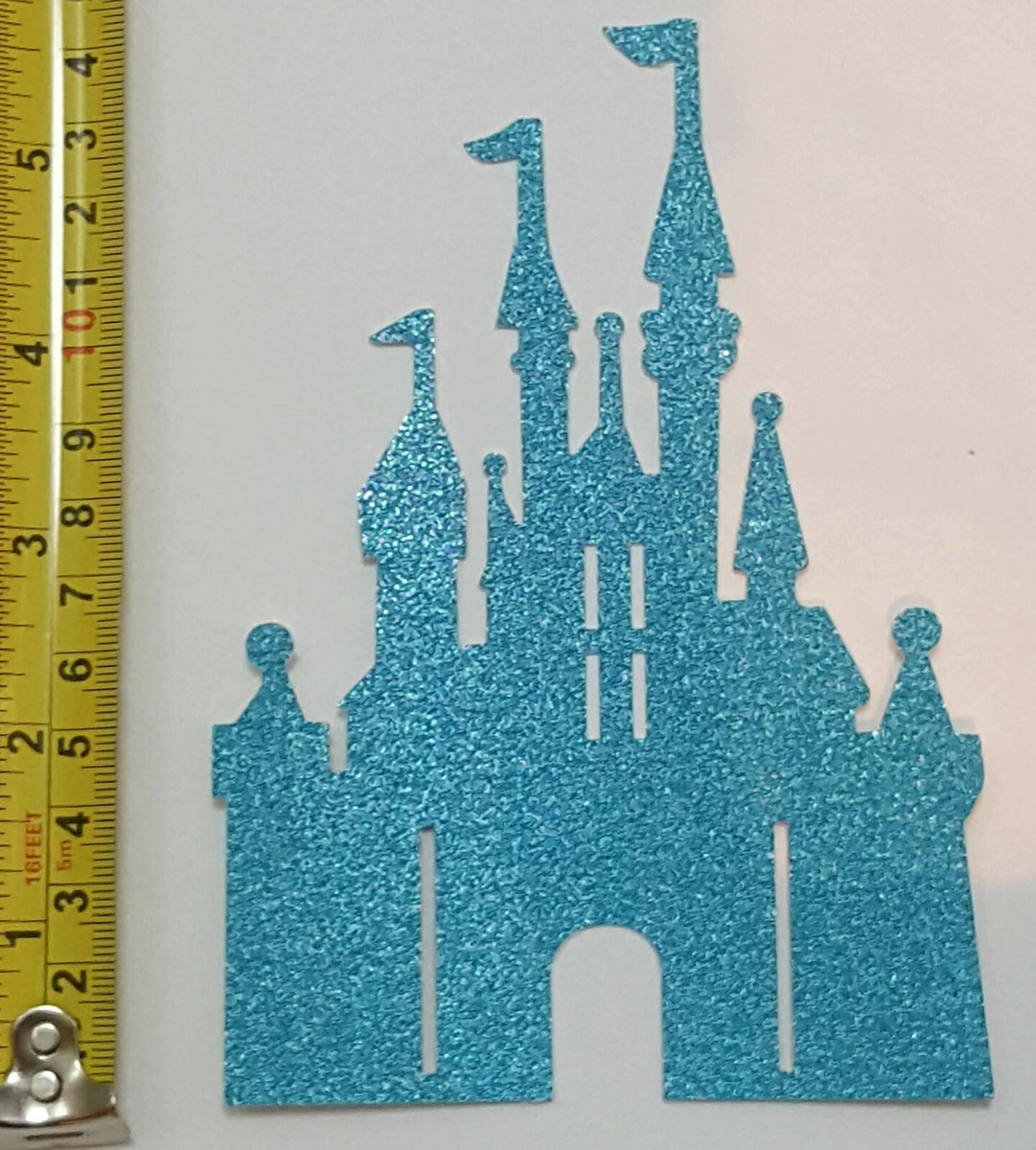Glass Cinderella Castle Cake Topper Blown Glass Castle Wedding Cake