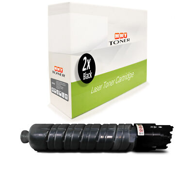 2x Cartridge Black F R Ricoh Aficio SP C-431-dnht SP C-430-dn SP C-431 ...