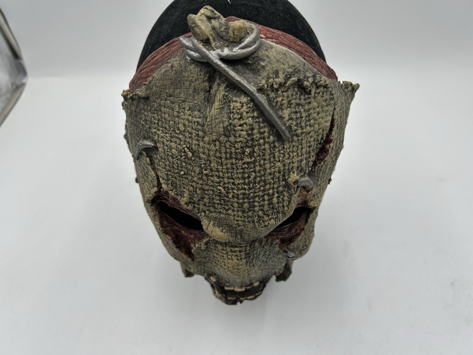 Ghoulish Productions ZOMBIE SCARECROW Adult Horror Halloween Mask ...