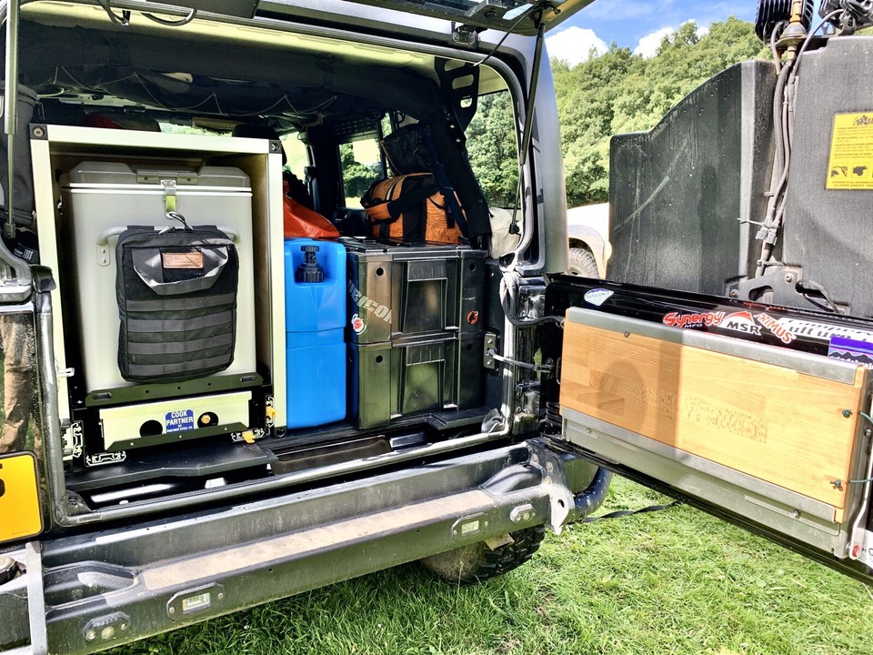 Overland Camping Slide Unit 4X4 4WD | eBay UK