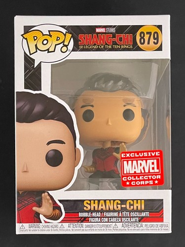 Funko POP! Shang-Chi #879 Marvel Collector Corps Exclusive Ten Rings | eBay