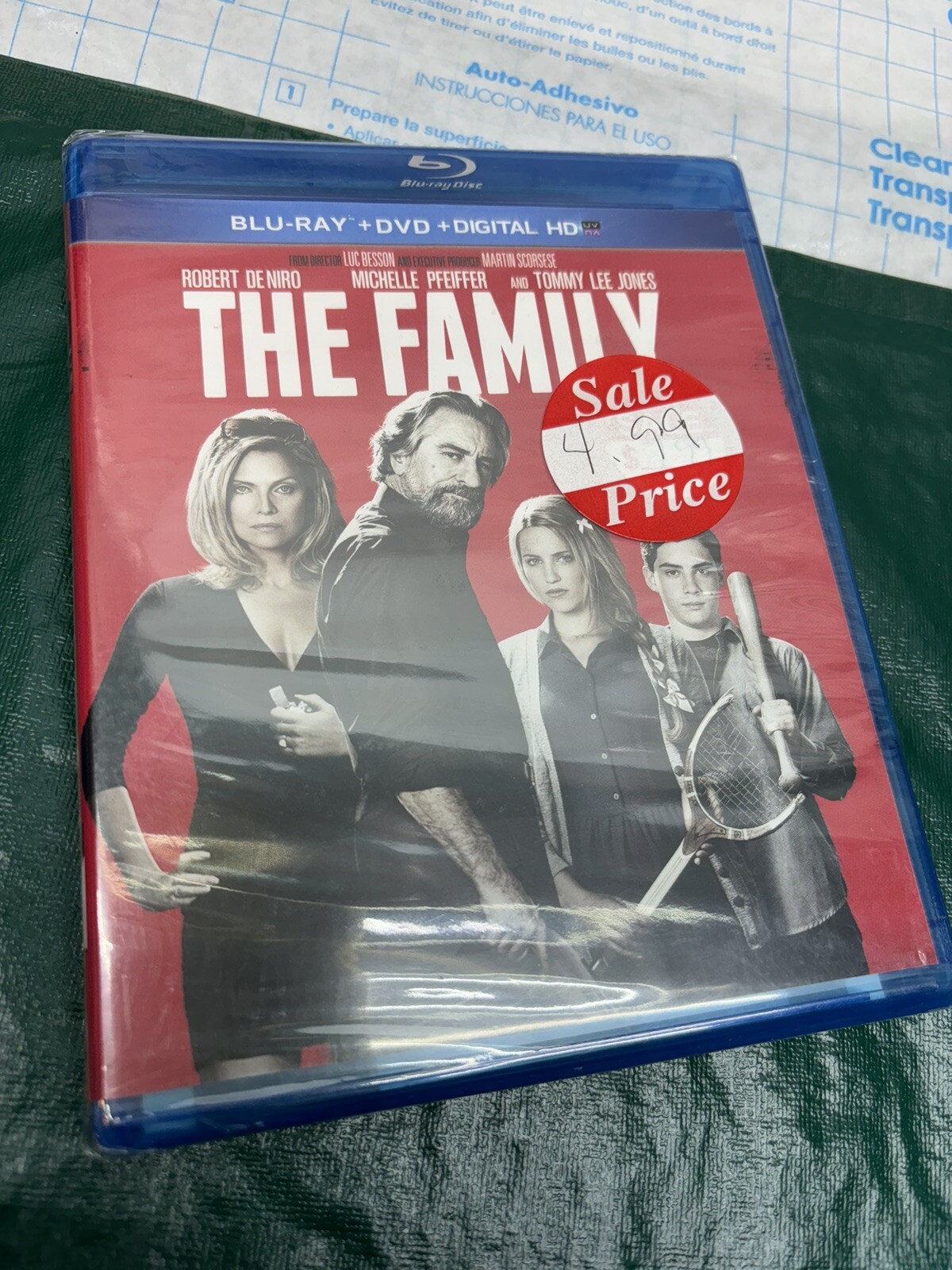 The Family (Blu-ray Disc, 2013, 2-Disc Set, Includes Digital Copy ...