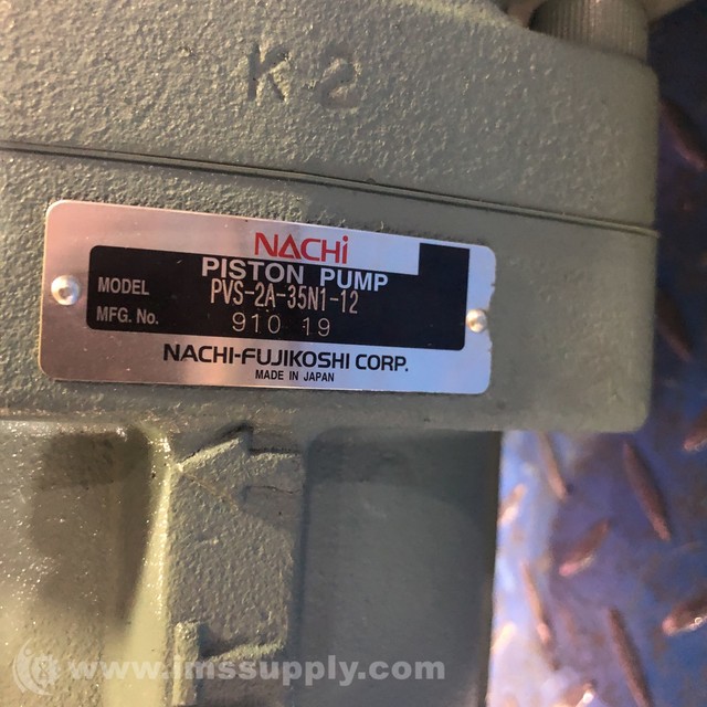 Nachi PVS-2A-35N1-12 Variable Volume Piston Pump FNIP for sale online ...