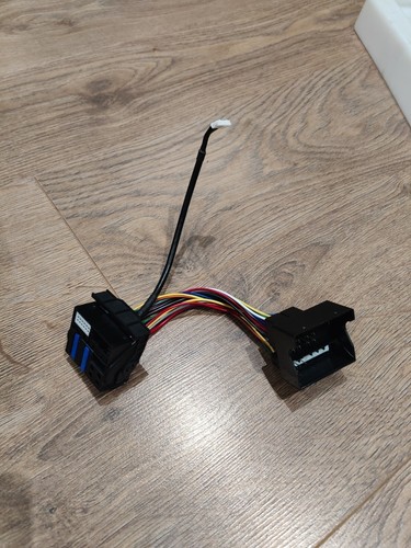 Quadlock Adaptor For car audio VW/SKODA/BMW/Vauxhall Radio Plug 15cm ...