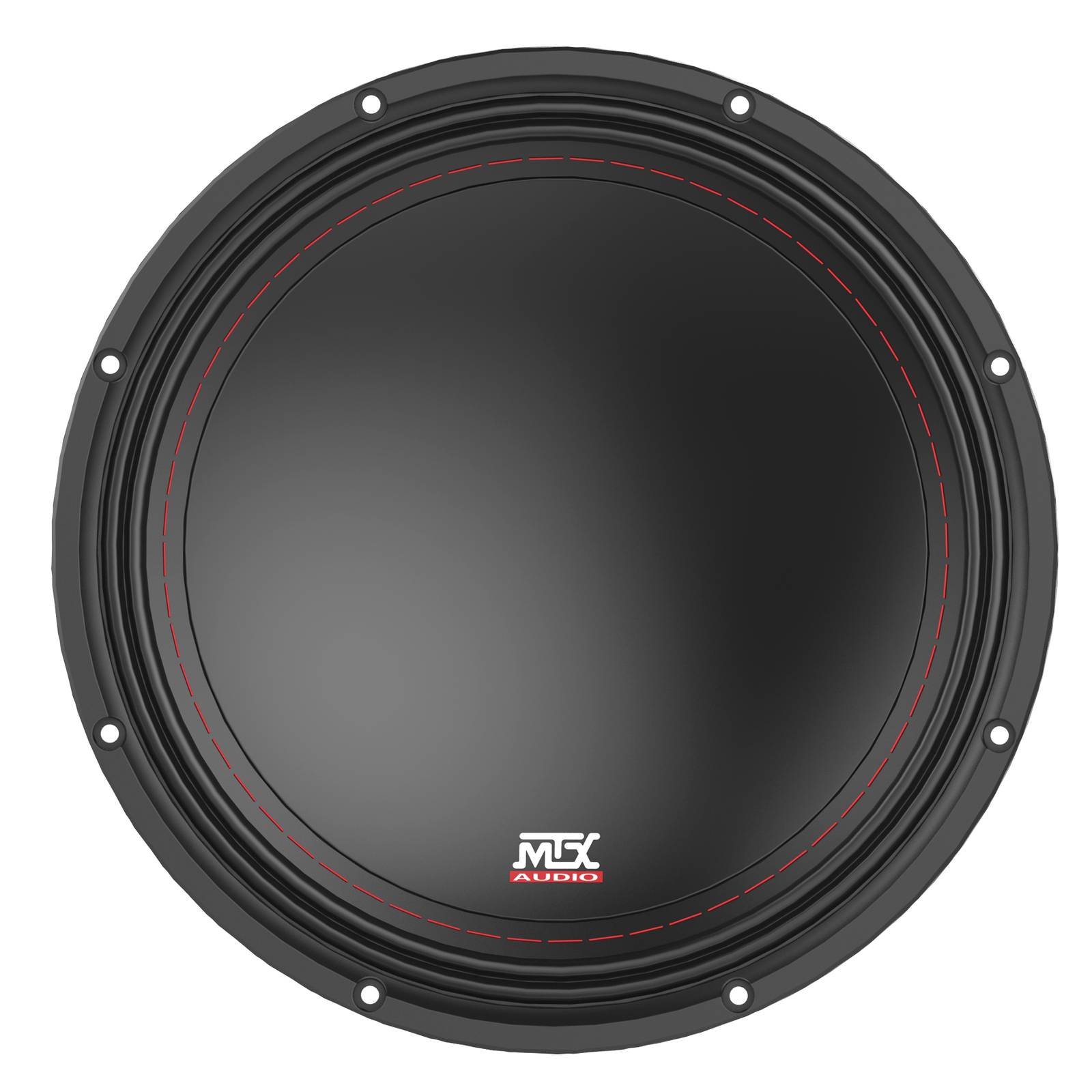 MTX 3510-04 10'' 250W Single 4 Ohm Round Shallow Subwoofer Mount Car ...