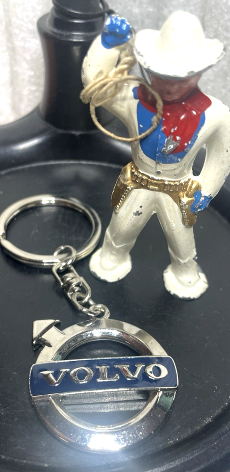 Volve Blue ~ Car Emblem/Logo Keychain ~ Chrome ~ New | eBay
