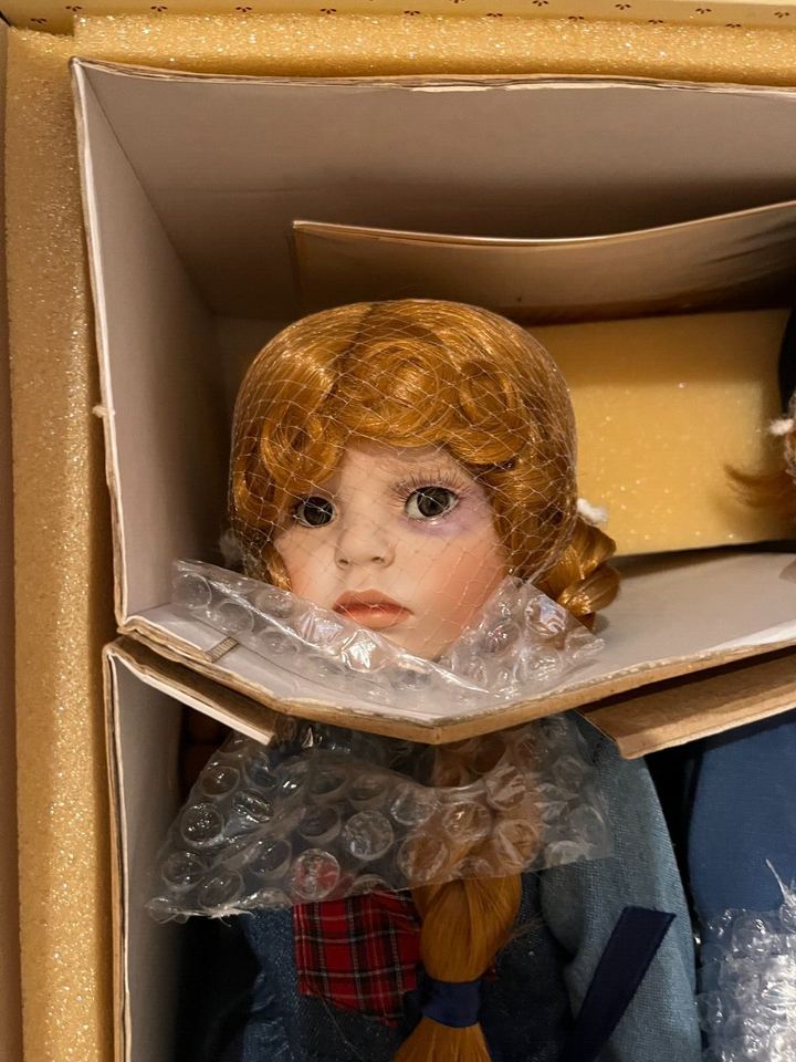 Kelly RuBert "Hannah & Henry: Time Out" Porcelain Collectible Doll 18 ...