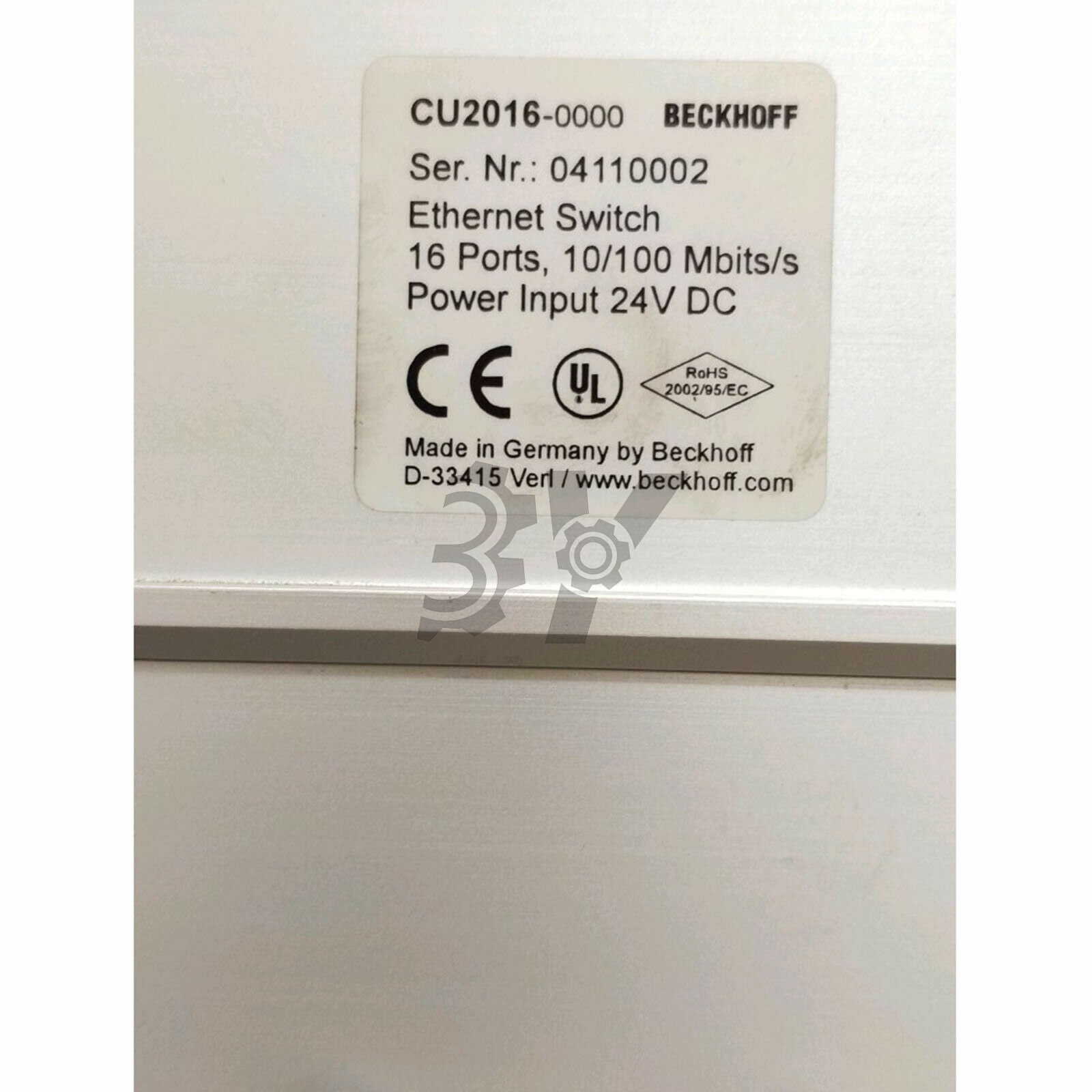 1PCS Used BECKHOFF Industrial Switch CU2016-0000 Tested | eBay