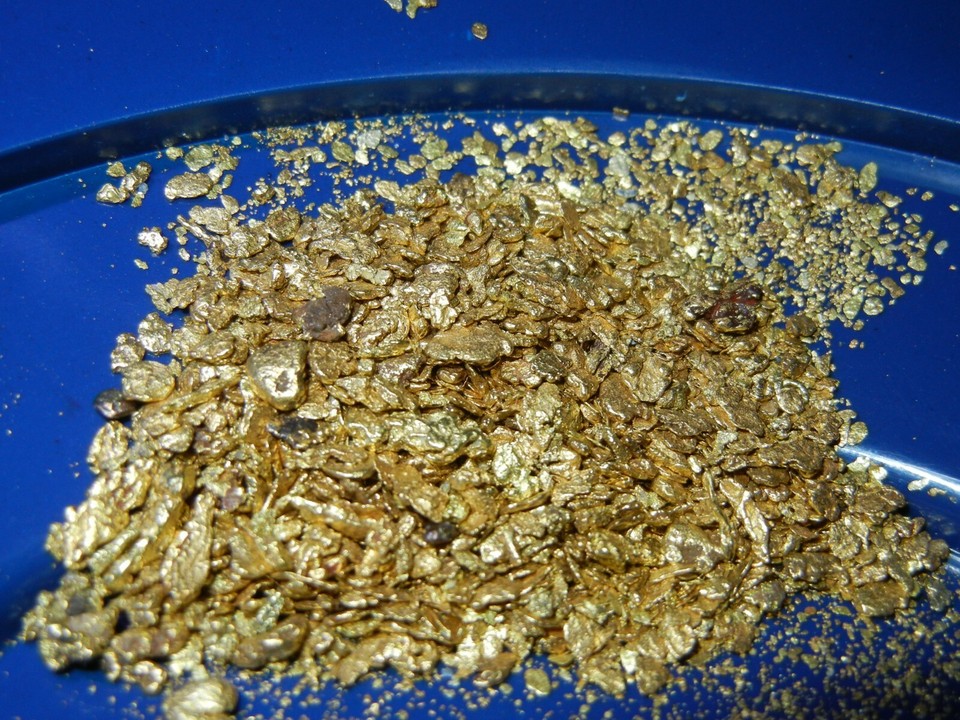 Gold Paydirt 6 lbs Unsearched Guaranteed Rich Panning Pay Dirt Gold ...