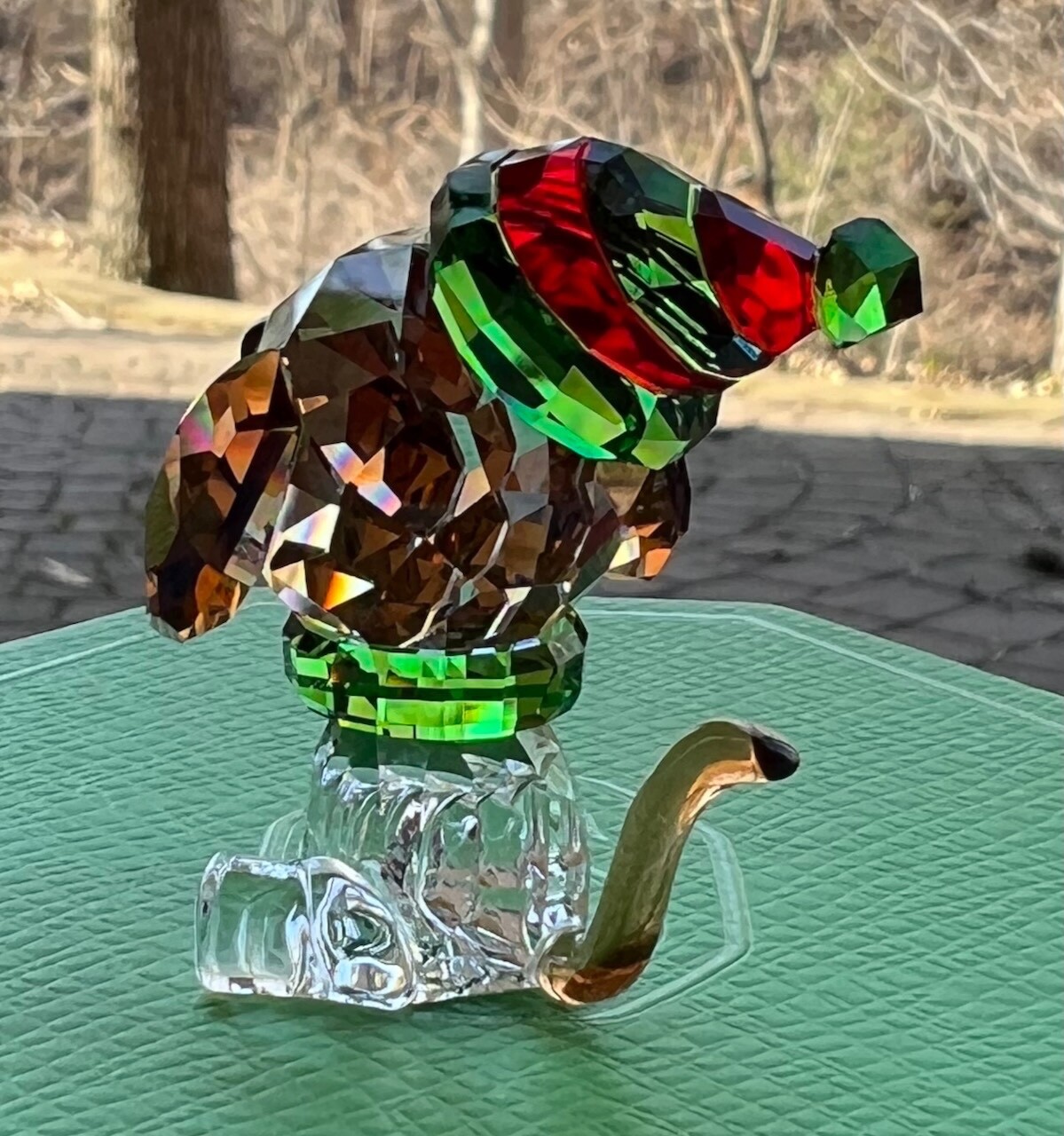 SWAROVSKI Crystal Christmas Holiday Cheers Beagle Figurine #5625856 New ...