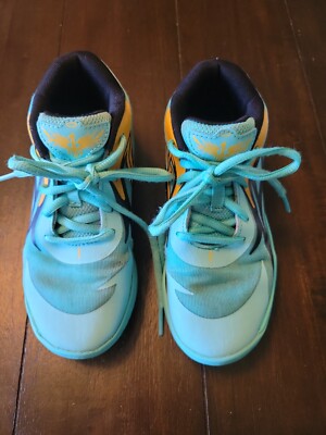Rare Puma Melo MB.02 Supernova Teal Kids Size 1C Basketball Sneakers ...