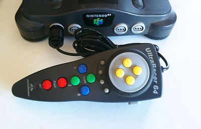 NEW Loose Ultra racer Mini Hand-Held Steering Wheel Controller for N64 ...