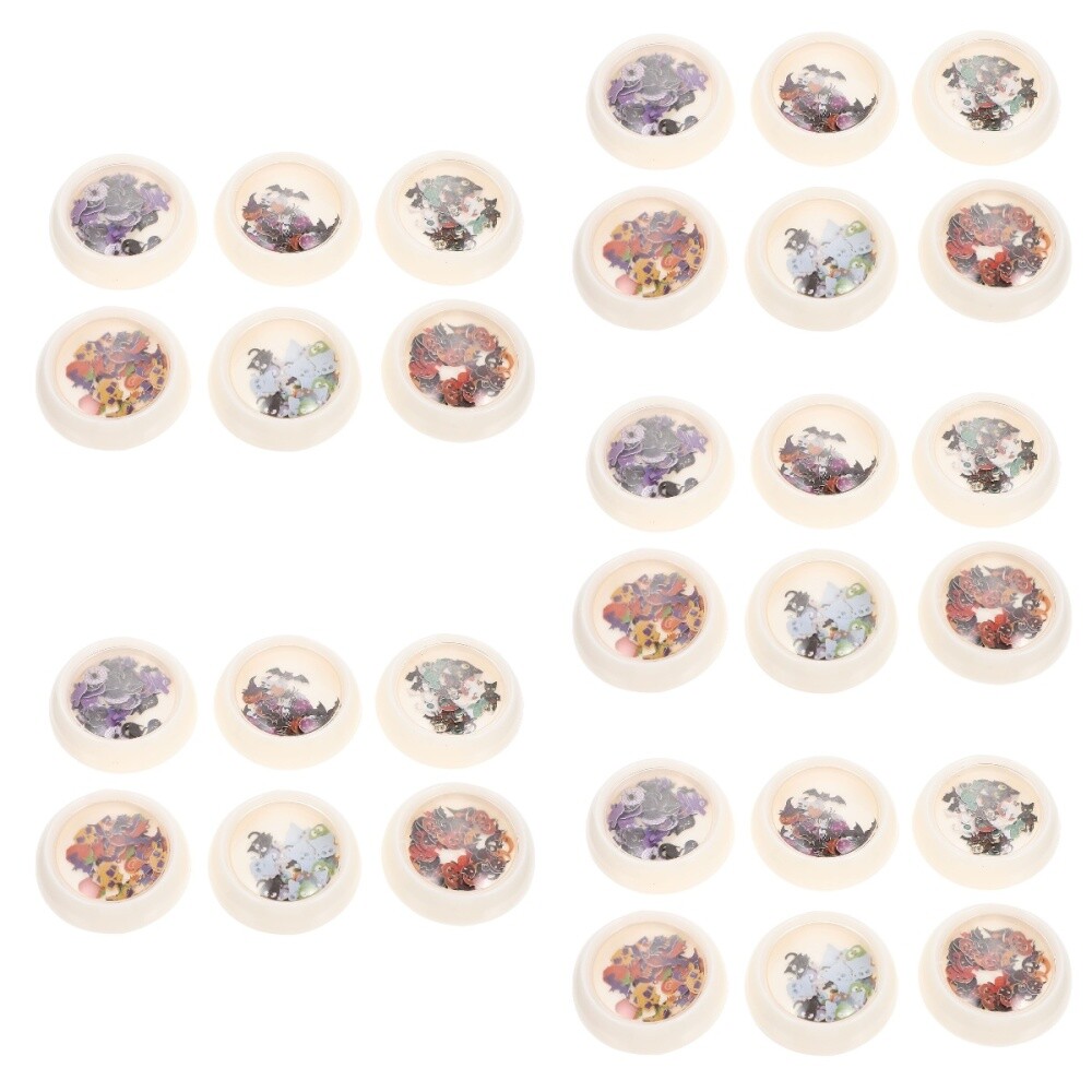 5 Pack Nail Art Sticker Pulp Decoration Ideas Practical Decors Nail ...