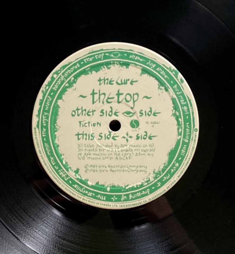 ORIGINAL Vtg 1984 THE CURE Album THE TOP Record 1ST PRESSING Vinyl Lp ...