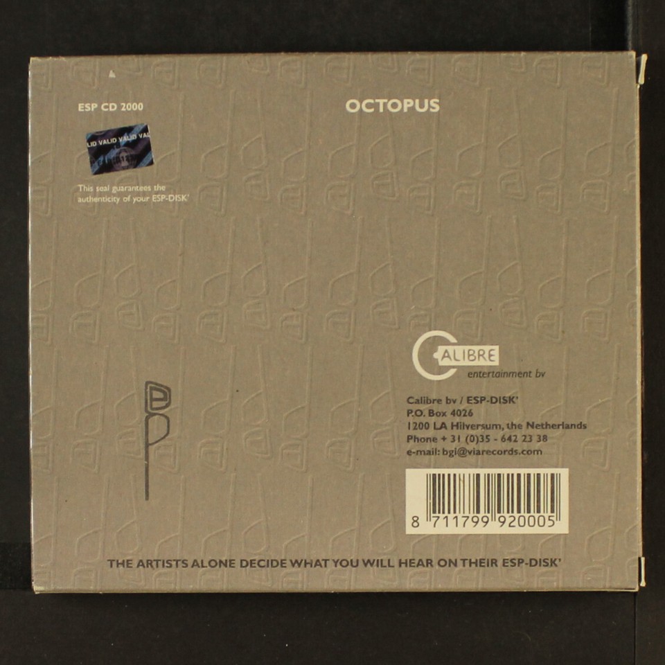 OCTOPUS: octopus ESP DISK CD Netherlands | eBay
