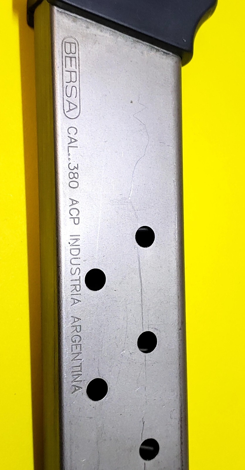 Bersa Thunder .380 acp Factory 8 Round Chrome Magazine Early Metal ...