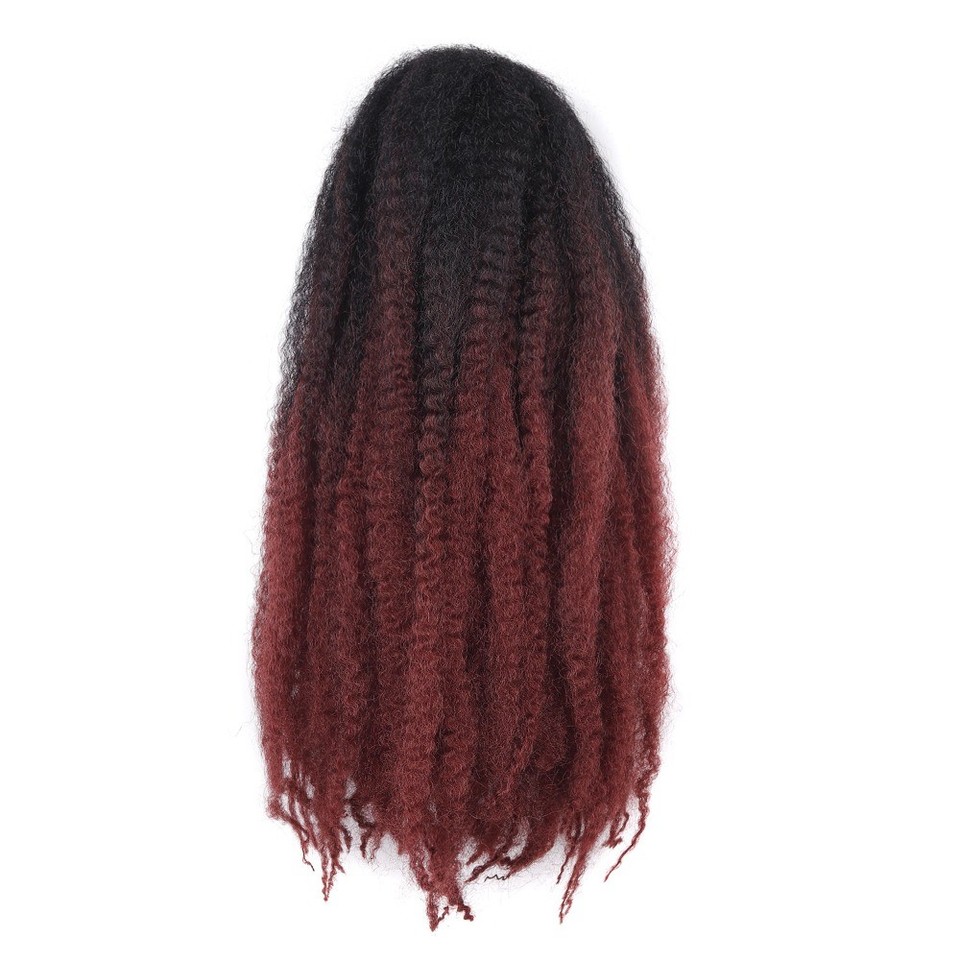 Synthetic Marley Twist Braiding Hair Springy Twist Hair Extensions ...