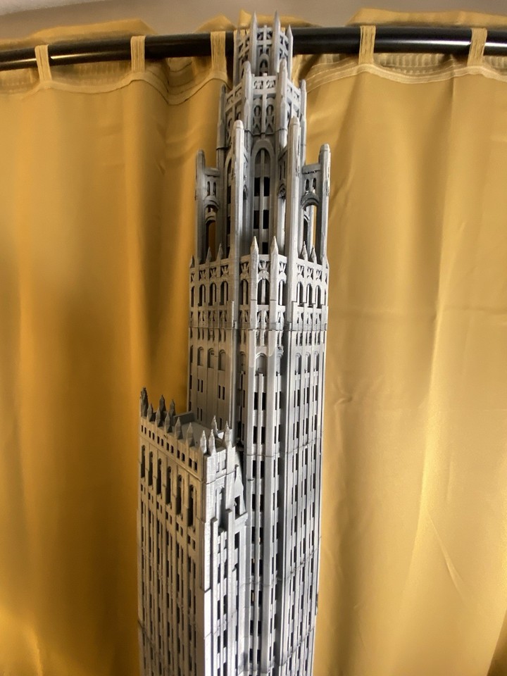 HO Scale Skyscraper / Building 45 Inches Tall | eBay