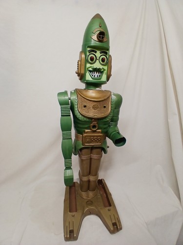 Vintage 1963 Big Loo Marx Robot Toy 36" Tall 1960s No Accessories ...