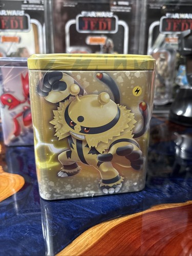 Pokemon TCG Lightning Type Stacking Tin 3 Boosters + 1 Coin Sealed ...