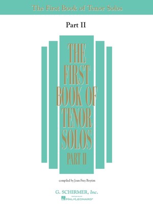 The First Book of Tenor Solos - Part II 9780793524969| eBay