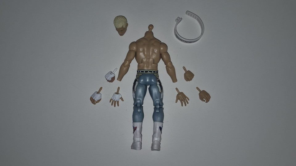 WWE Mattel Elite Top Picks 2023 Series Cody Rhodes Metallic Blue Ring ...