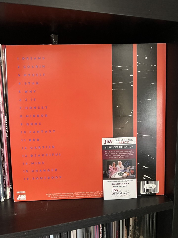 BAZZI SIGNED COSMIC LIMITED EDITION VINYL INFINITE DREAM - JSA COA | eBay